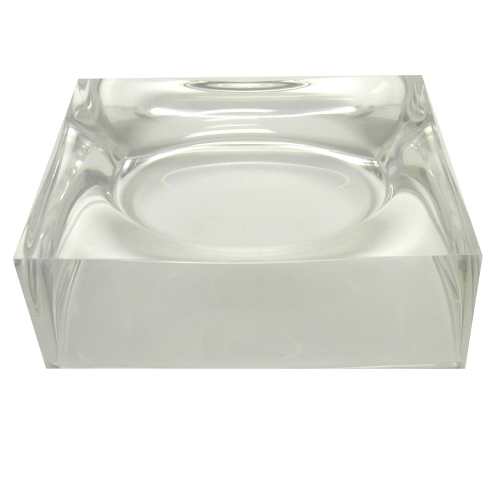 Mirart Inc: Large 2" Thk Square Soap Dish (6" x 4-3/4"), Free Standing ...
