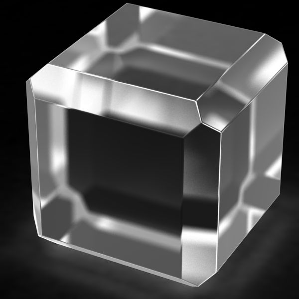 Mirart Inc: Acrylic Block 2" x 2" x 2" thick - Bevelled, 2 inch Bases ...